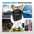 3 Poles 3 Stage Rotary Power Switches 20MM Hole Size Strong Plastic ...