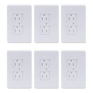 Safety Innovations 6-Pack Self-Closing Standard Outlet Covers ...