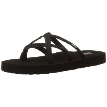 Women's Lightweight Open Toe Flip Flop Comfortable Foam Thong Sandals ...