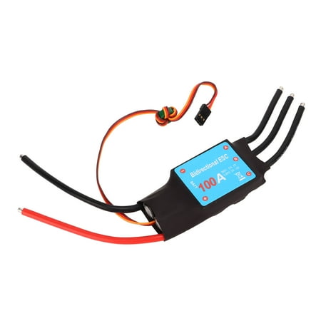 Brushless ESC, 100A 5V 5A BEC Output Auto Learning ESC Speed Controller ...
