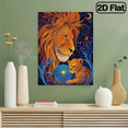 500pcs Lion And Cub Jigsaw Puzzle, Measuring, Featuring Enchanting ...