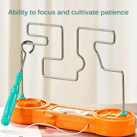 Electric Touch Maze Educational Kid Maze Game Focus Training Wire Maze ...