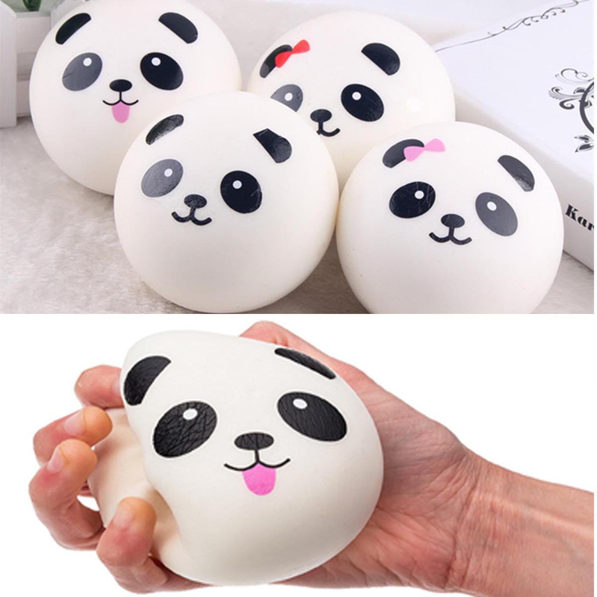 Click here for Neinkie 3pcs/Set Jumbo Panda Squishy Fidget Toys K... prices