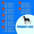 Pet Surgical Recovery Outfit Soft Fabric Adjustable Rear Leg Wound ...