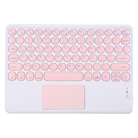 Amdohai BT Keyboard Rechargeable Button Mute Multi-system Compatibility ...
