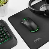 onn. Rechargeable Wireless Gaming Mouse with LED Lighting, 8 ...