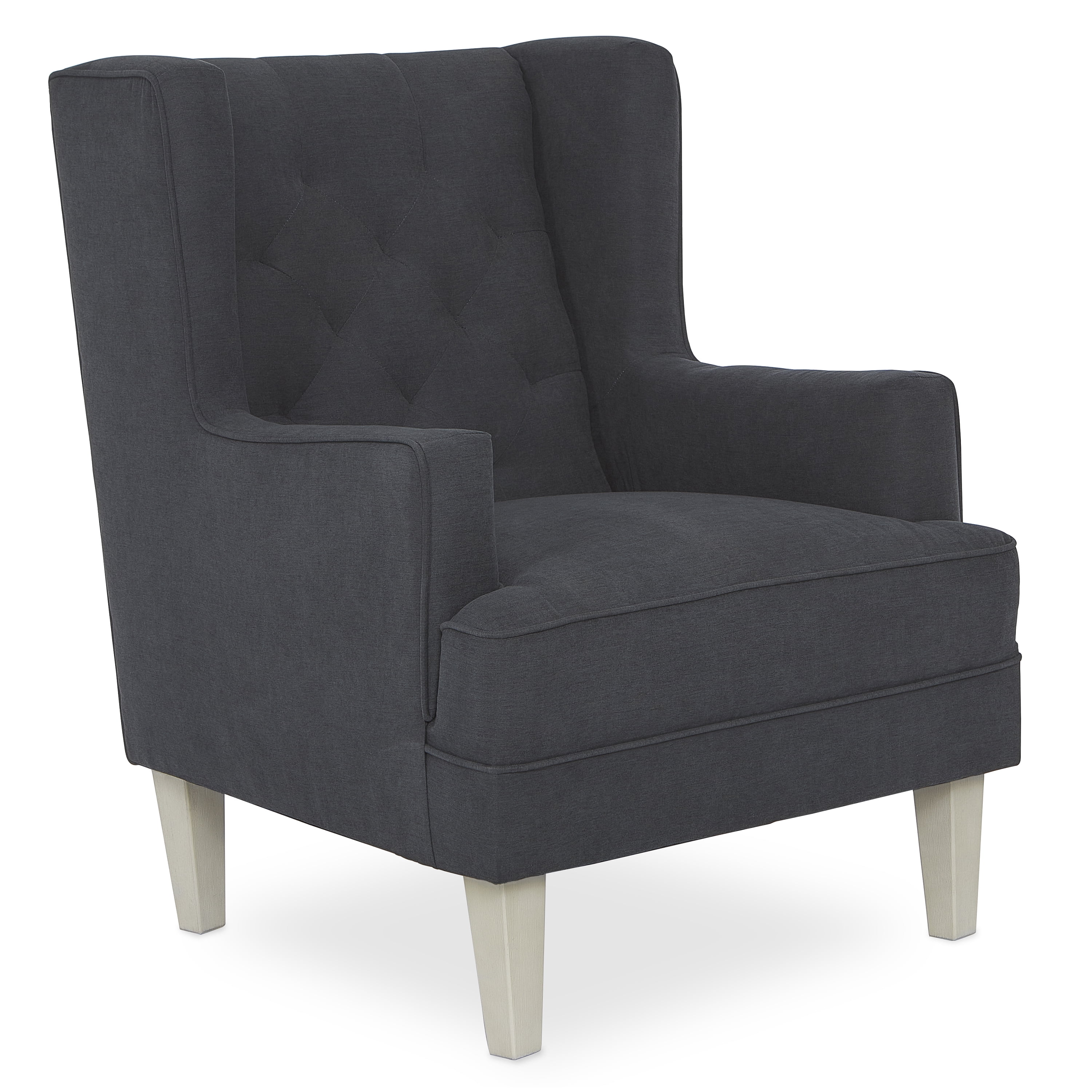 Evolur Capri Wingback 2-In-1 Tufted Rocker & Accent Chair , Bonus ...