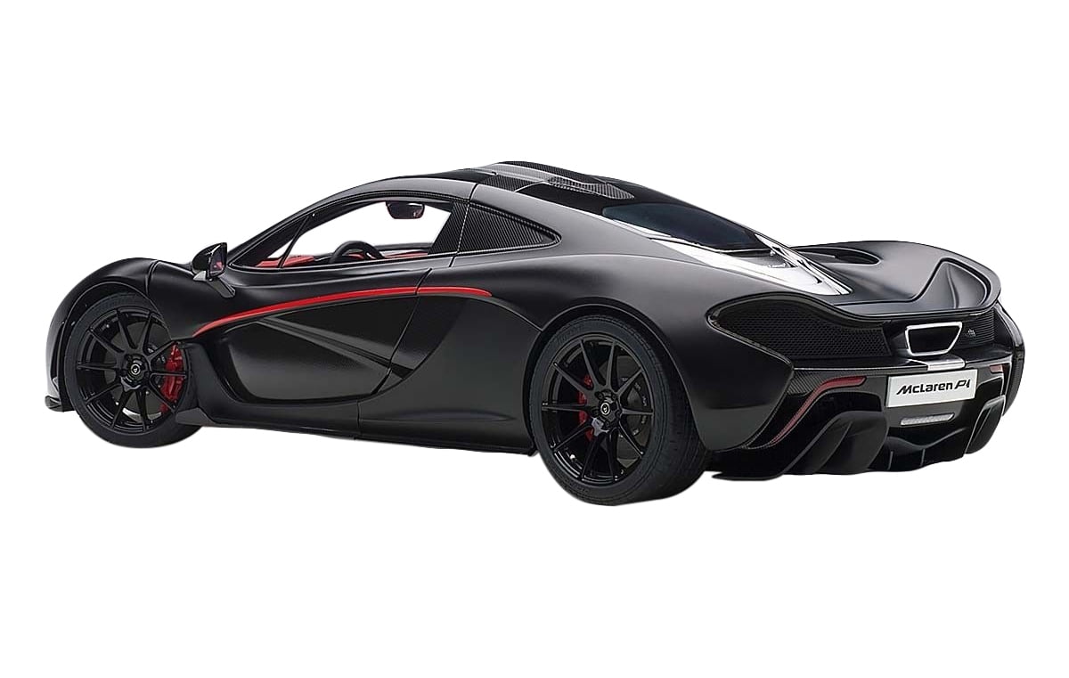 Mclaren P1 Red And Black