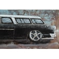 1955 Chevy Nomad Wagon 3D Metal Wall Art Handcrafted 79" x 2" x 40"H ...