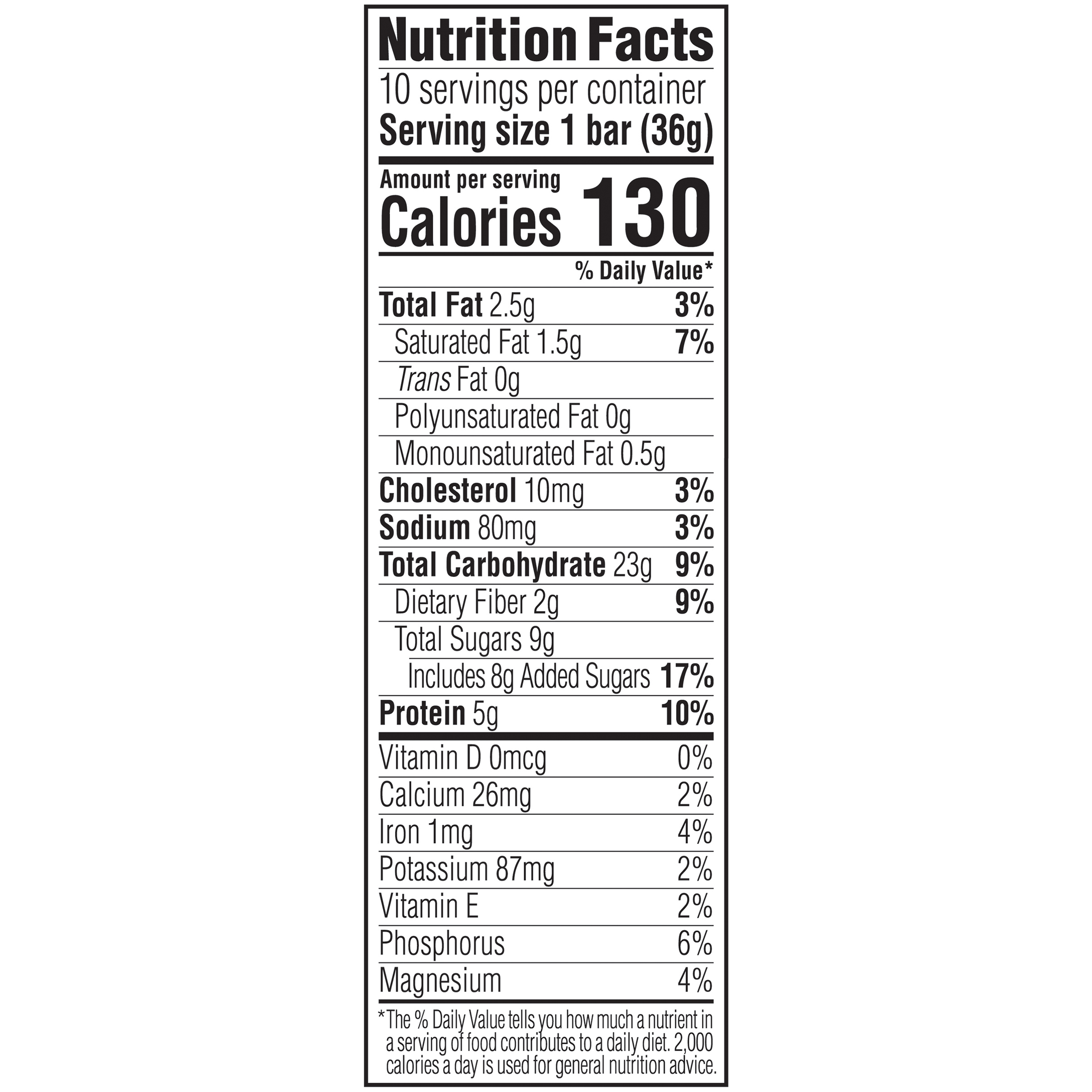 Clif Z Bar Nutrition Information | Besto Blog