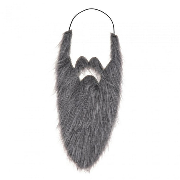 Disfraz de Papá Noel con barba y bigote falso Yinane Carnaval festivo ...