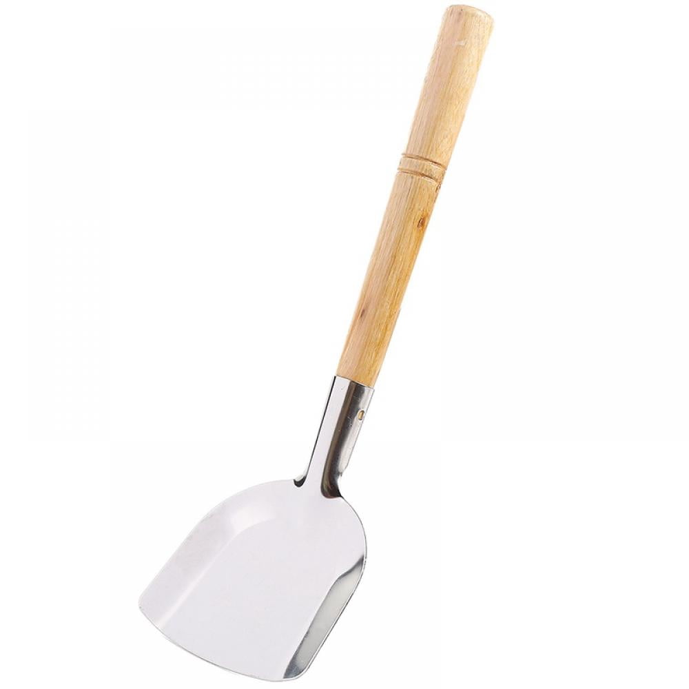 MarinaVida Wok Spatula,13inches Spatula for Wok,Stainless Steel Wok ...