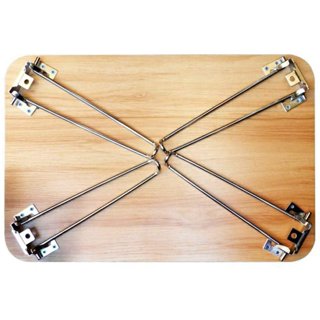 Uxcell Folding Table Legs 10.2" Length Bed Tables Leg Replacement ...