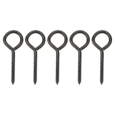 Goyunwell Stainless Steel Screw Eyes Metal Hooks Heavy Duty 2 1/2" 2.5 ...