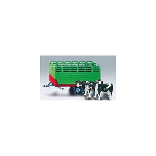 Siku Livestock Trailer with Two Cows - Die-cast Toy - Walmart.com