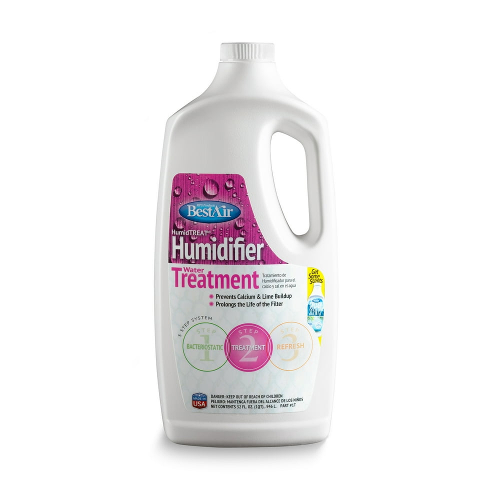 BestAir 1T HumidiTreat Extra Strength Humidifier Water Treatment, 32 fl ...
