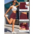 BMJL Women's Athletic Shorts High Waisted Running Shorts Pocket Sporty ...