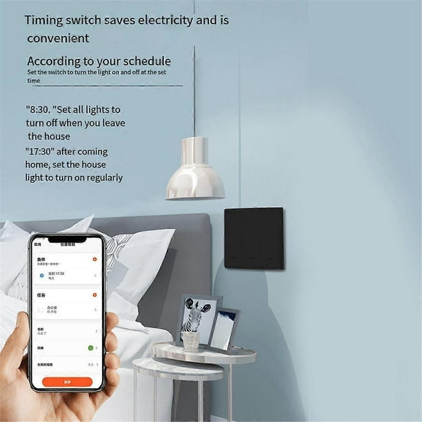 Tuya Smart Switch Wifi and Rf Radio Frequency Smart Switch Zero Fire Line 3 Switch | Walmart en ...