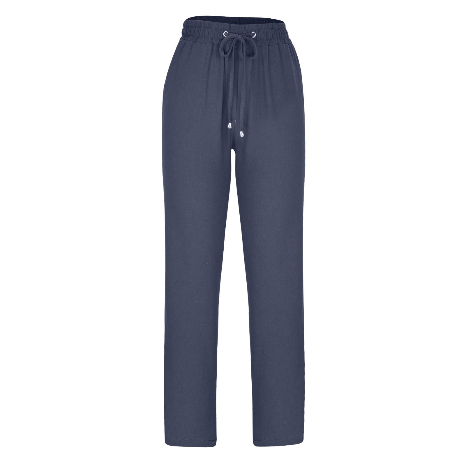 Click here for Yuyuzo Womens Cotton Linen Straight Leg Pants Dres... prices