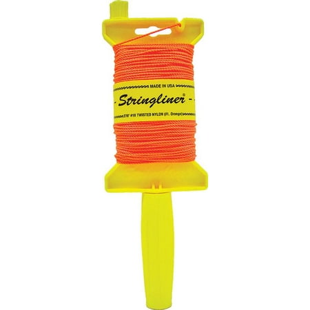 Stringliner Original Twisted Chalk Mason Line With Reel, NO 18 270 ft L ...