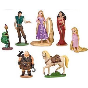 Rapunzel - Disney Tangled Rapunzel Figure Play Set -- 7-Pc. - Walmart.com