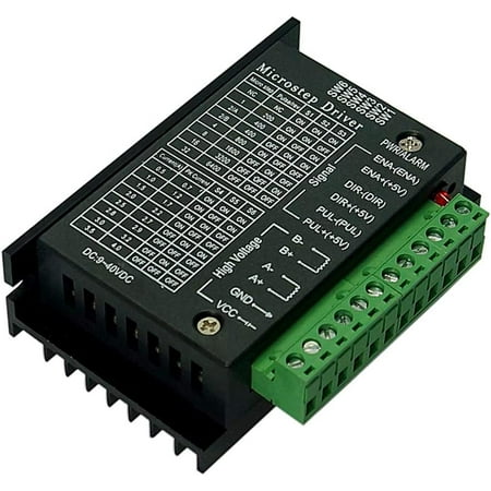 TB6600 4A DC 9-42V Stepper Motor Driver CNC Controller 32 Segments 2/4 ...