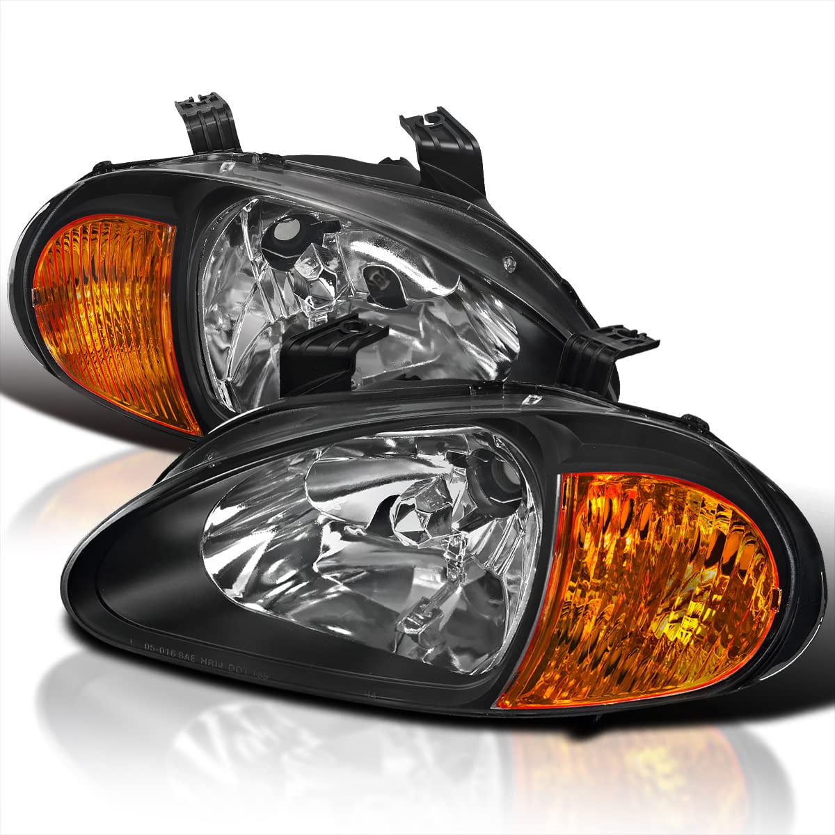 Click here for Spec-D Tuning Jdm Black Headlights Compatible With... prices