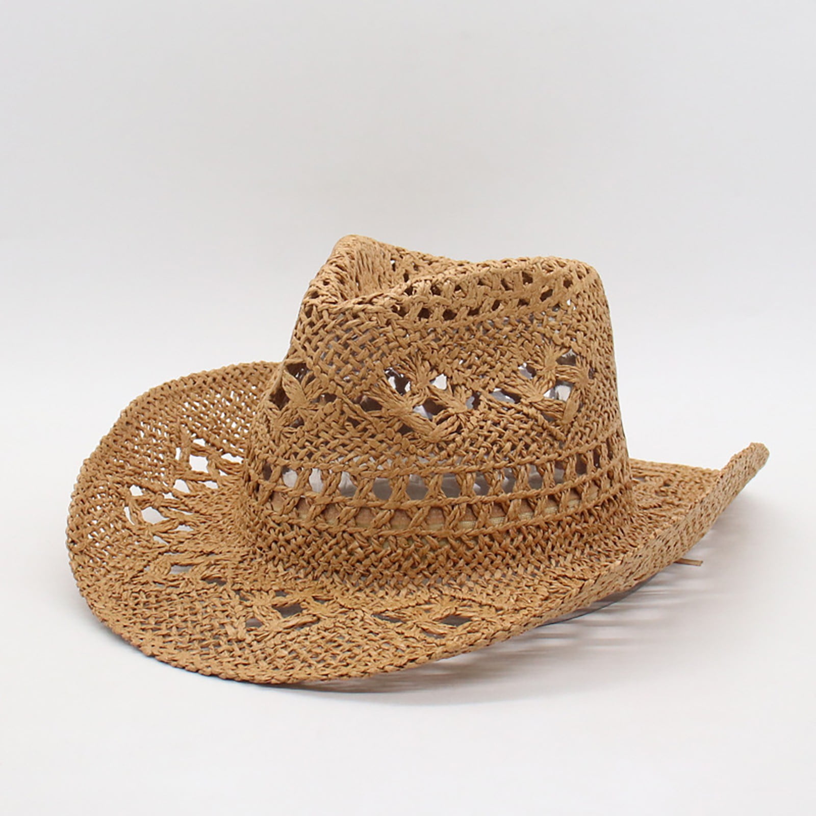 Click here for Dndif Womens Wide Brim Straw-Style Sun Hat With Op... prices