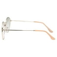 Grinderpunch Retro Classic Round Metal Frame Clear Lens Glasses Polarized