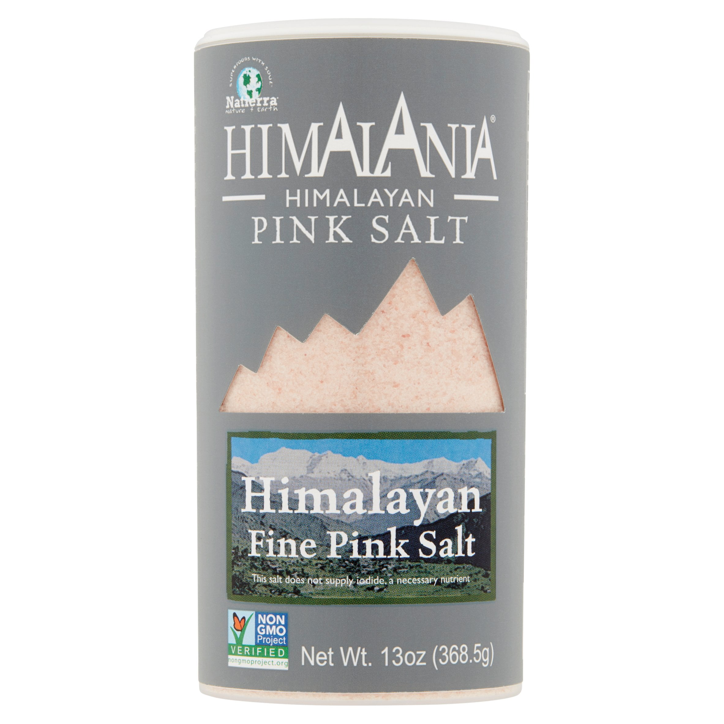 Natierra Himalania Himalayan Fine Pink Salt, 13 oz, 6 pack - Walmart.com