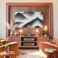 Abstract Mountain TV Cover for 55 Inch Screen,Stretch Fabric Dustproof ...