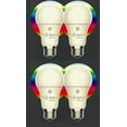 (4 bulbs) GE CYNC Smart LED Light Bulbs, Color Changing, Bluetooth ...