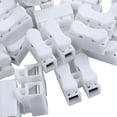 250PCS CH2 Spring Quick Wire Connector Cable Clamp Terminal Block ...