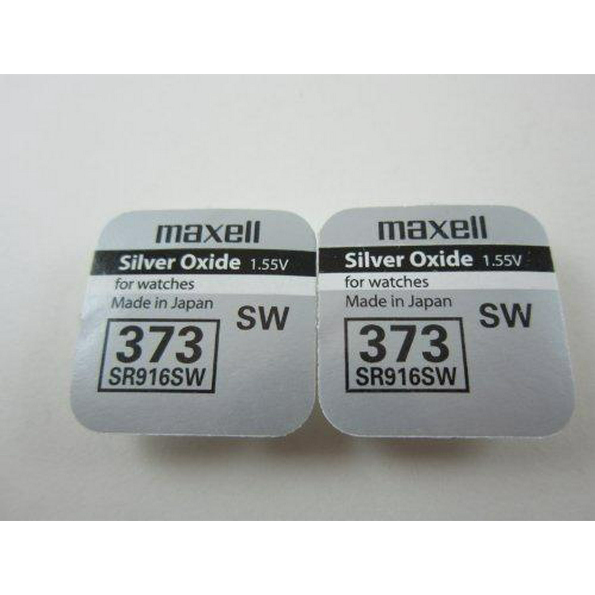 Click here for Maxell 2x Sr916sw 373 - 1.55v Silver Oxide Button... prices