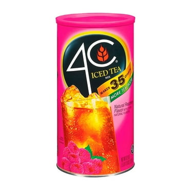 4C Sweet Raspberry Iced Tea Mix Powder, 5.49 lb - Walmart.com