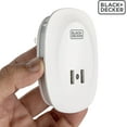 Black + Decker Photocell Sensor 2 USB Night Light (2 Pack) - Walmart.com
