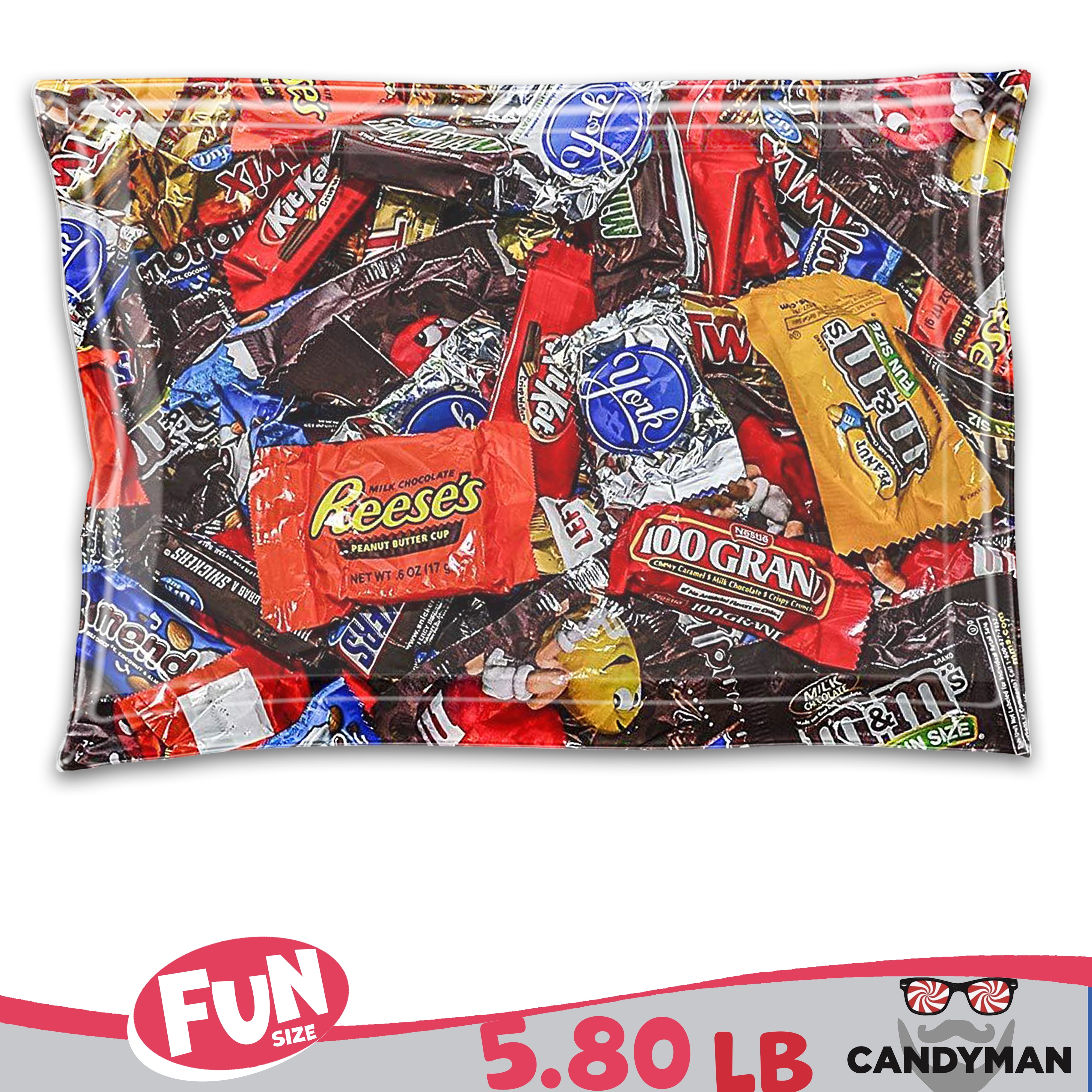 Chocolate Mixed Candy Assortment Pack M&M's, Snickers, Milky Way, Twix ...