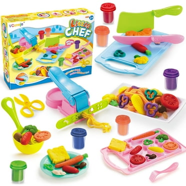 Colorations Creative Dough Builders Play Set, 260 Pieces, Modeling Clay ...