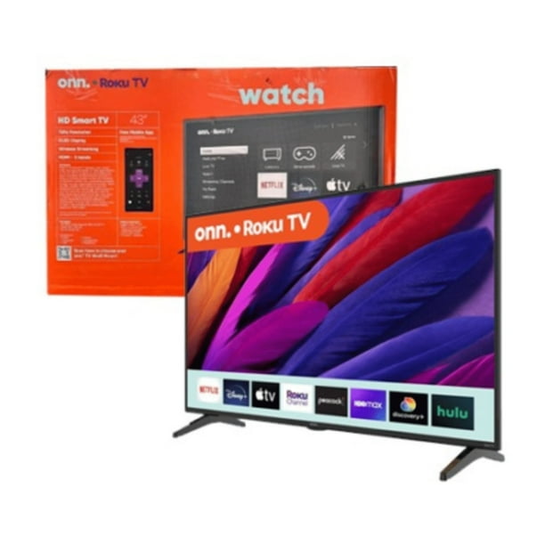 Smart Tv 43 Pulgadas Onn Led Roku | Walmart en línea