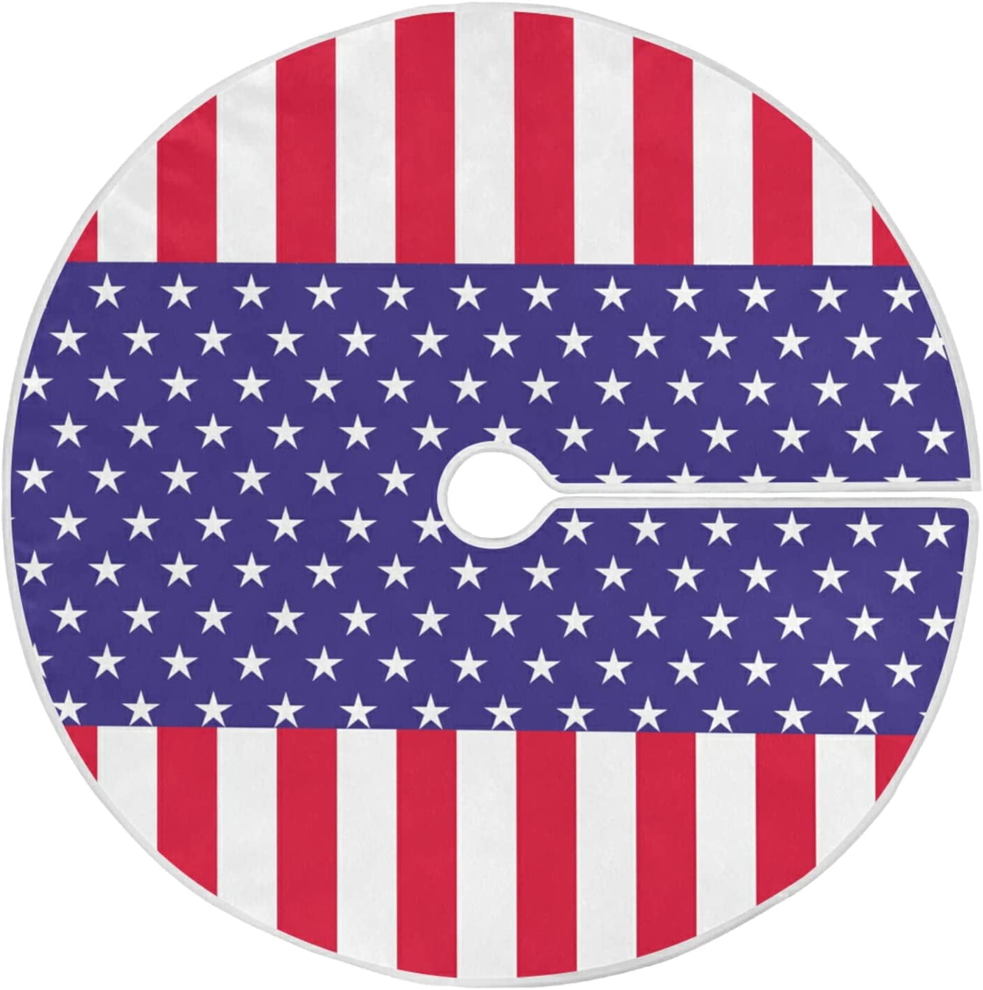 FMSHPON 4th of July Patriotic Usa Flag 4th July American Red White Blue ...