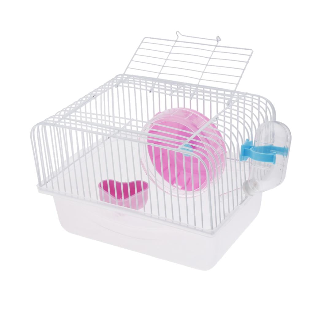 Hamster Cage, Portable Desktop Hamster Cage Transparent Accessory for ...