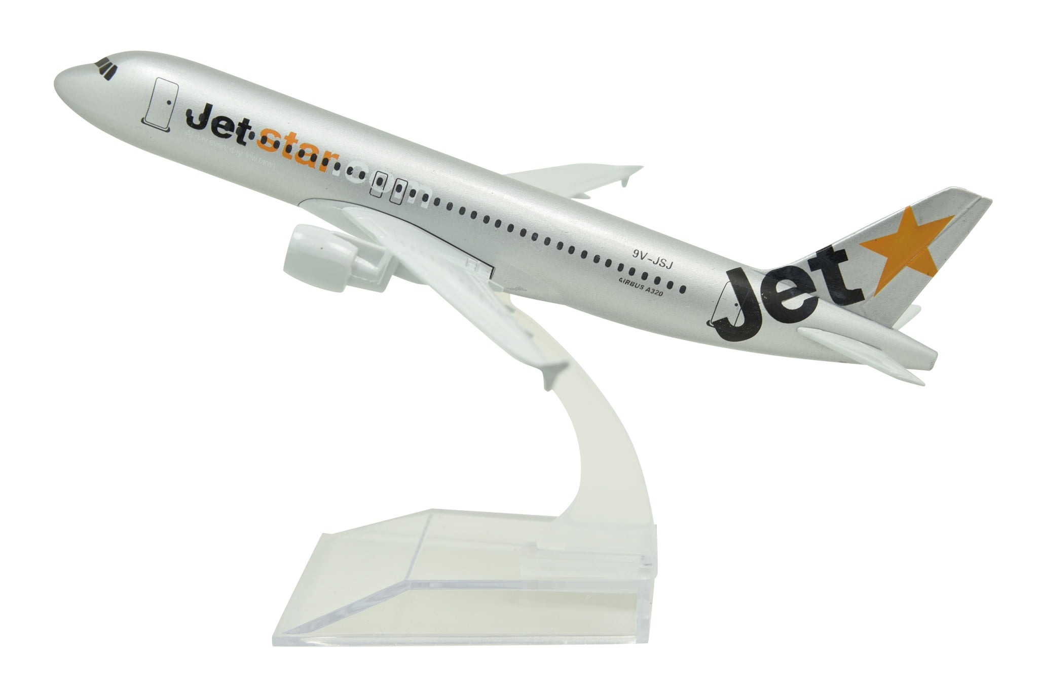 TANG DYNASTY 1:400 16cm Air Bus A320 Jetstar Metal Airplane Model Plane ...