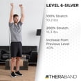 THERABAND Resistance Band 25 Yard Roll, Non-Latex Professional Elastic ...
