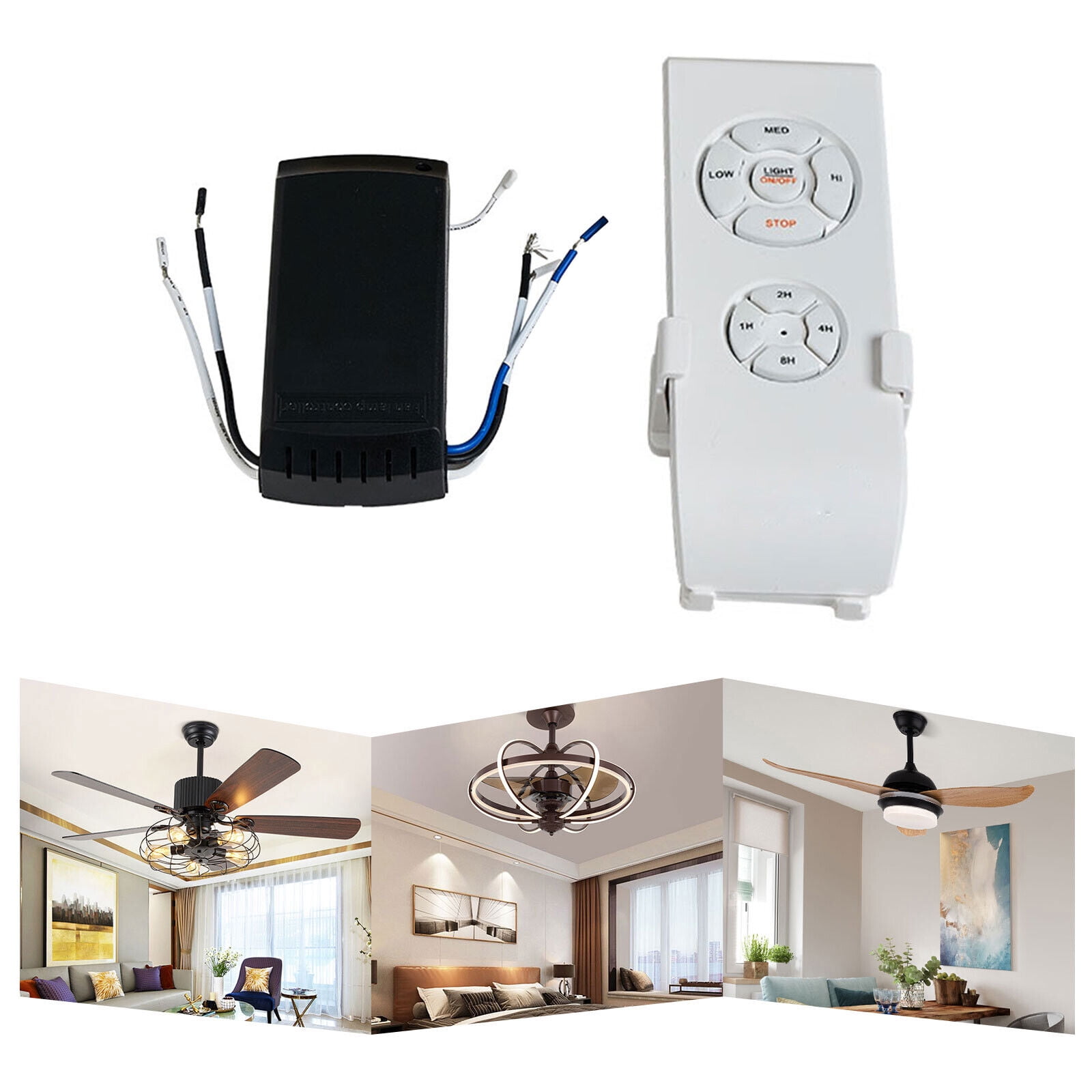 Reiker Ceiling Fan Remote Replacement | Shelly Lighting