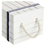 Nautical Box Set, Beach Theme Wooden Jewelry Boxes for Ocean Decor (3 ...