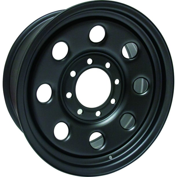RT X48165 - Steel wheel 18x8 8x165.1 ET25 CB121.3 Black - Walmart.ca