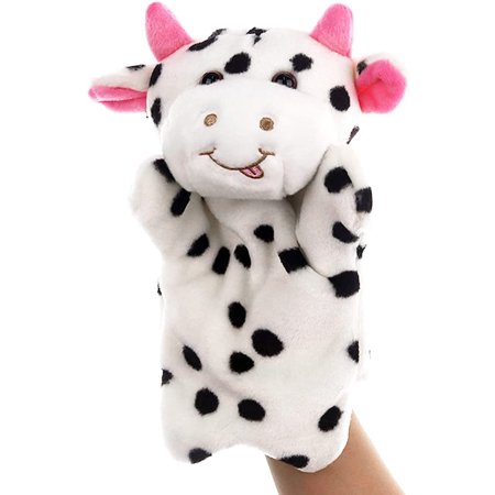 Hand Puppet - Farm Friends Animals Educational Puppets Cow | Walmart Canada