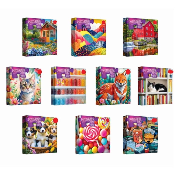 Puzzlebug Deluxe 350-Piece Puzzles (5 Variety Pack) - Walmart.com