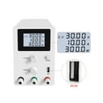 DC Power Supply Laboratory Maintenance Workbench 30V 10A Voltage Current Regulator 60V 5A ...