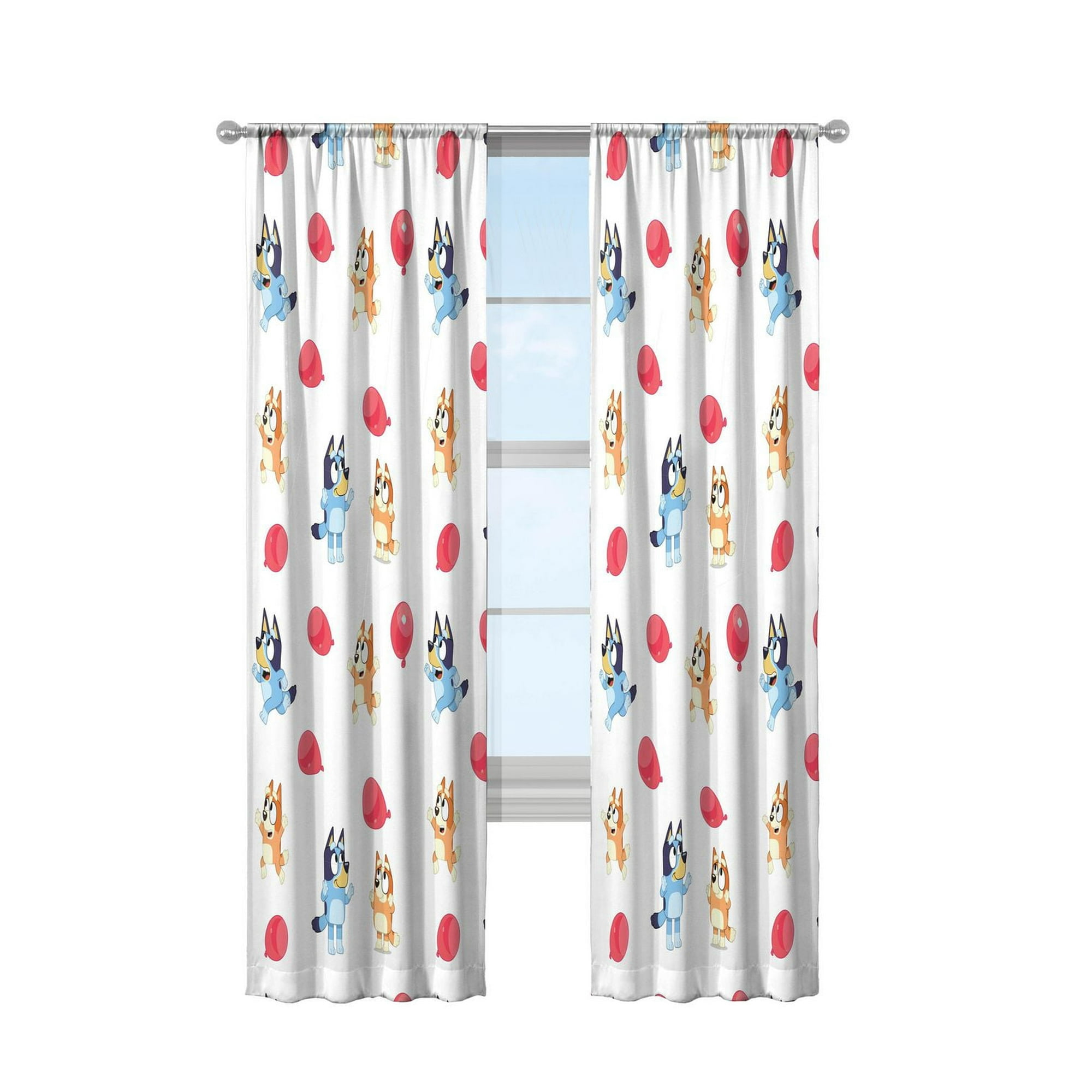 Click here for Bluey buddies Room Darkening Window Panels  Set Of... prices